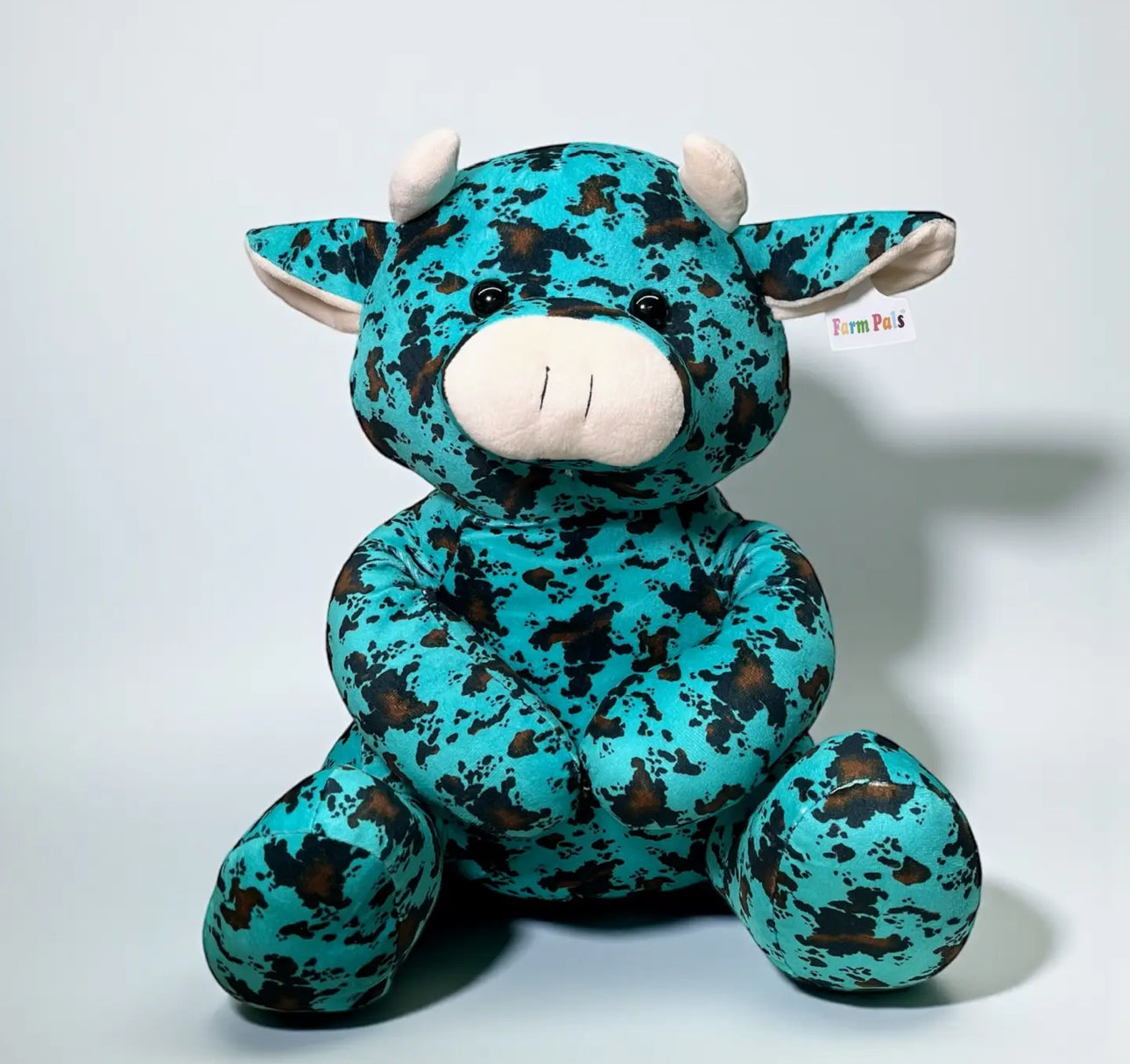 Turquoise Cow Print Large Farm Pal – SimplyHide